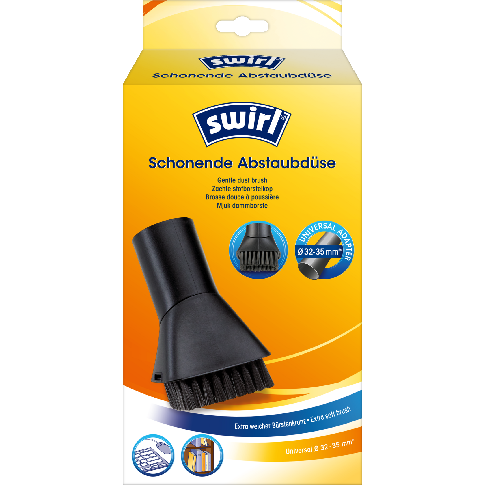 Swirl® | Schonende Abstaubdüse